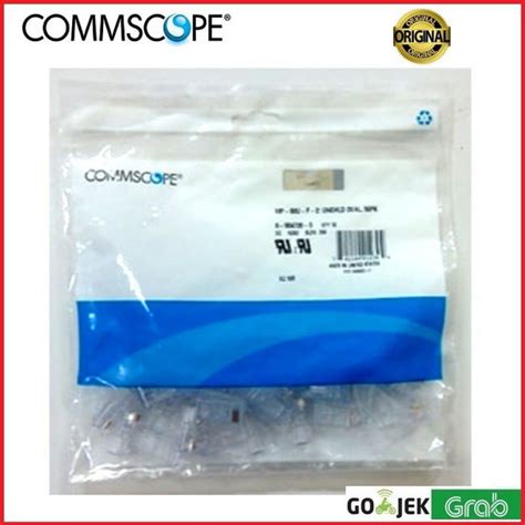 Jual Konektor Rj Commscope Konektor Rj Cat E Isi Shopee Indonesia