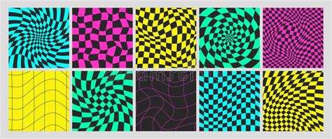 Warped Checkerboard Pattern Stock Illustrations 378 Warped Checkerboard Pattern Stock