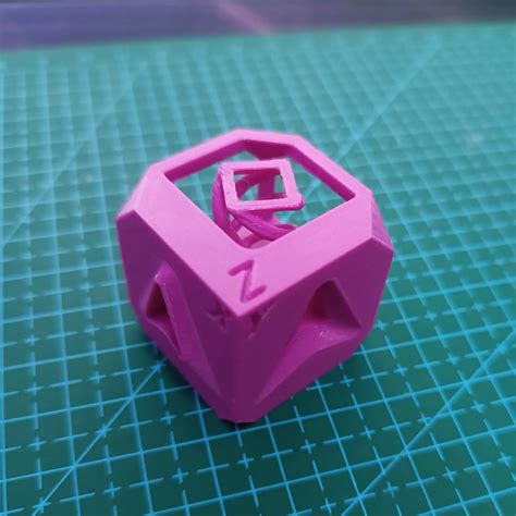 3d Printer Files 3mf File Test Cube With Creality Logo Creality Cloud