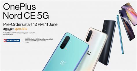 Oneplus Nord Ce G Launched In India As The Most Affordable Oneplus Smartphone Price