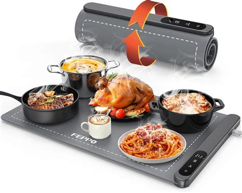 Feppo Food Warming Mat Upgrade High Tech Heating System