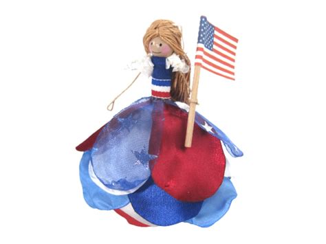 Fourth Of July Fairy Ornament Patriotic Fairy Ts For Etsy