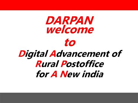 Darpan Training Material In Tamil [rict] Dop Core Solutions