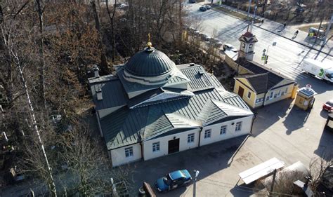 Церковь Николая Чудотворца на Большеохтинском кладбище Красногвардейский район Санкт Петербург