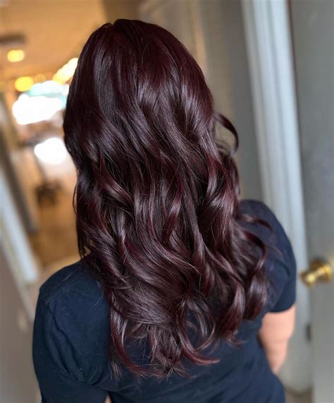 Chocolate Cherry Red Hair Color