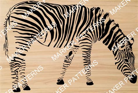 Zebra 2 Scroll Saw Pattern Maker Patterns