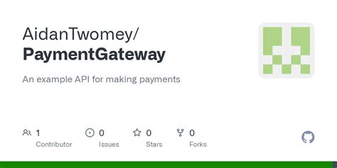 github aidantwomey paymentgateway an example api for making payments