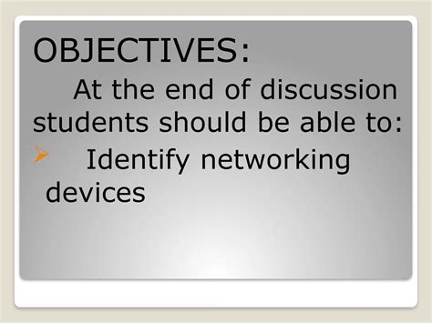 Networking Devices And Networking Apptx