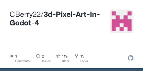3d pixel art in godot 4 outline gdshader at master · cberry22 3d pixel art in godot 4 · github