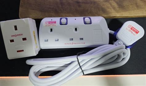 Way Extension Socket Cable Safety Mark M Tv Home Appliances Electrical Adaptors
