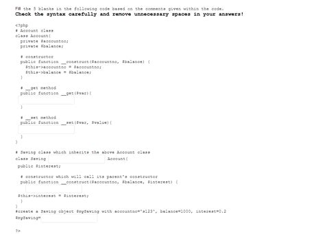 Solved PHP Coding Programming Chegg Com