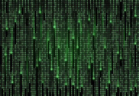 Binary Code Matrix Background Digital Technology 46482922 Vector Art