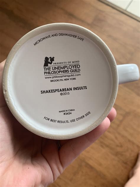 Cw Marking Bottom Of Mug