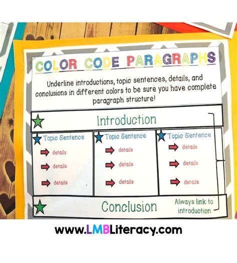 Using Color As A Writing Strategy Lmb Literacy