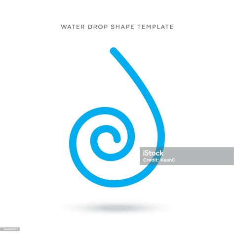 플랫 스타일의 물방울 아이콘입니다 하얀 고립된 배경에 빗방울 벡터 그림 물방울 물방울 사업 개념 스톡 일러스트레이션 World Water Day에 대한 스톡 벡터 아트 및