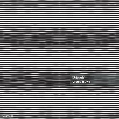 簡單的手繪黑色粗體水平線無縫圖案背景紋理壁紙橫幅標籤向量設計向量圖形及更多下劃線圖片 下劃線 具有特定質地 單色的 Istock