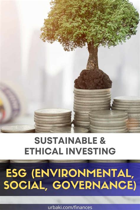 Sustainable And Ethical Investing Esg Environmental Social Governance