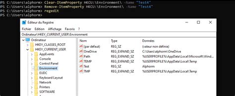 Manipuler Le Registre Windows Regedit Avec PowerShell