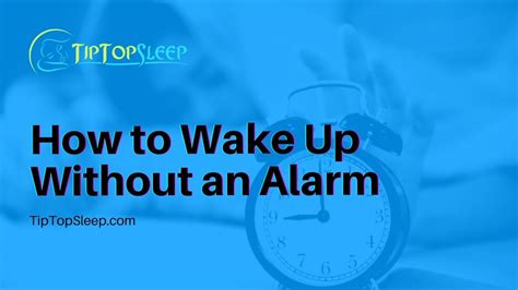 How To Wake Up Without An Alarm