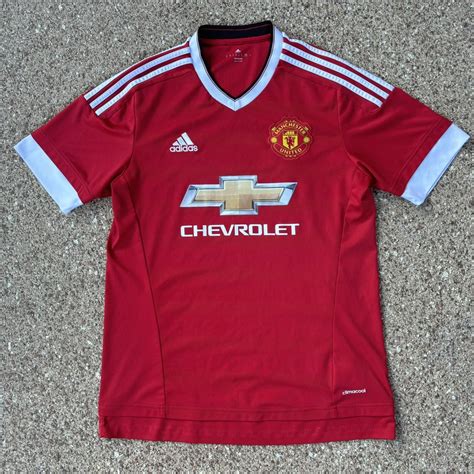 2015 Manchester United Home Soccer Jersey Size Depop