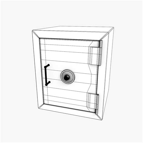 안전하고 돈 자루 3d 모델 25 3ds Unknown Dae Obj Free3d