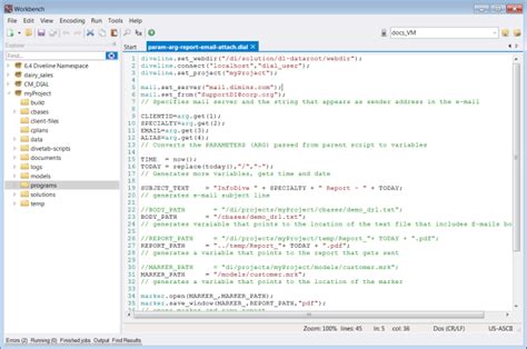Workbench Interface Overview