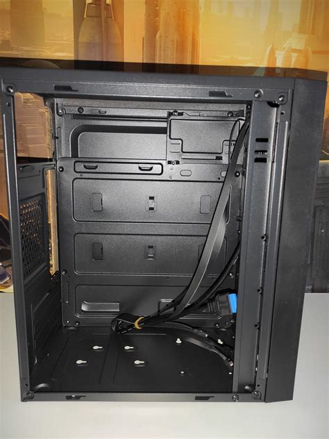 Корпус Minitower ExeGate BAA-113U mATX, без БП, черный EX292351RUS ...