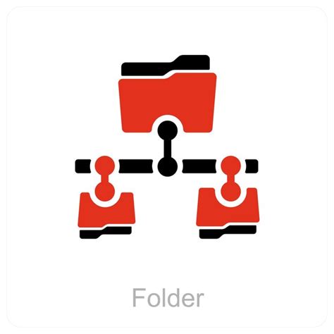 Premium Vector Folder And Document Icon Concept