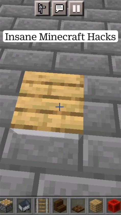 Insane Minecraft Hacks Minecraft Minecrafthacks Minecraftbuild