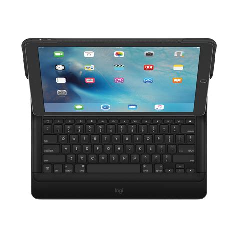 Logitech Create Qwerty Pan Nordic Black Smart Connector