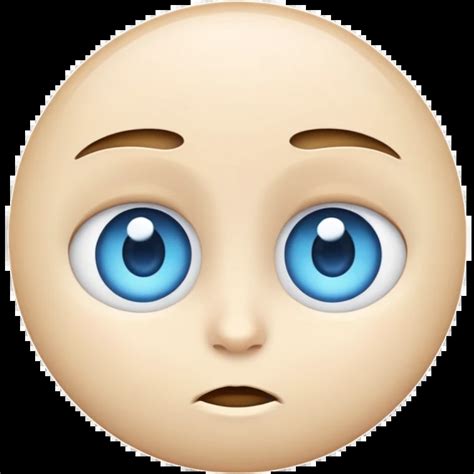 Blue Eyes Emoji Emoji Ai Emoji Generator