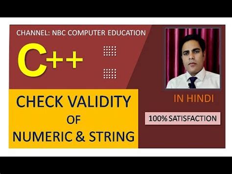 C HOW TO CHECK VALIDITY OF NUMERIC STRING VALUE YouTube