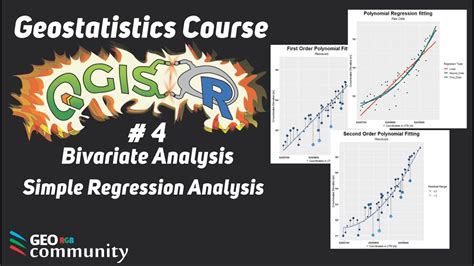 💎 04 Simple Regression Analysis Bivariate Analysis With R And Qgis Youtube