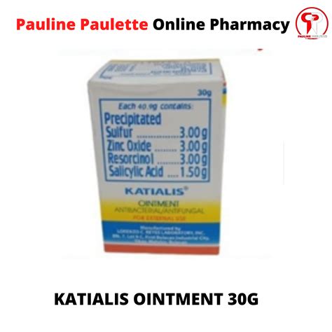 Katialis Ointment 30g Lazada Ph