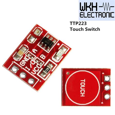 jual ttp223 touch sensor sentuh capacitive self locking switch shopee indonesia