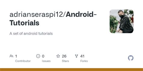 Github Adrianseraspi Android Tutorials A Set Of Android Tutorials