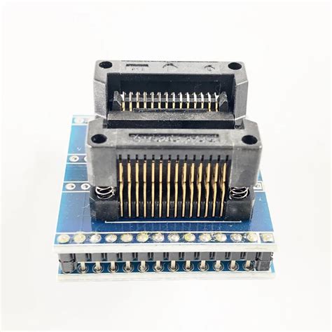 Rt809h Sop28 To Dip28 Adapter Socket Ic Soic28 To Dip28 Pin Pitch 1 27 Ic Test Programmer