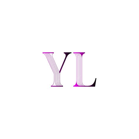 premium vector yl initial logo design
