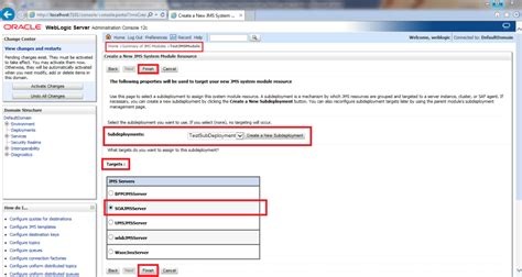 Oracle Weblogic Steps To Create Connection Factory And Queue Benchresourcesnet