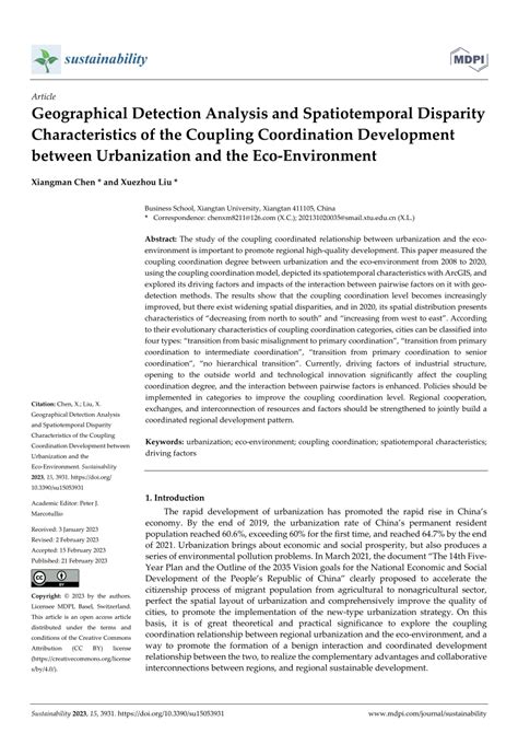Pdf Geographical Detection Analysis And Spatiotemporal Disparity