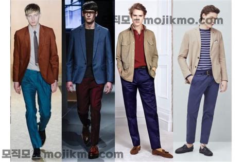 남자 옷 색상 조합 4가지 방법 표 외우지 말고 원리 모직모