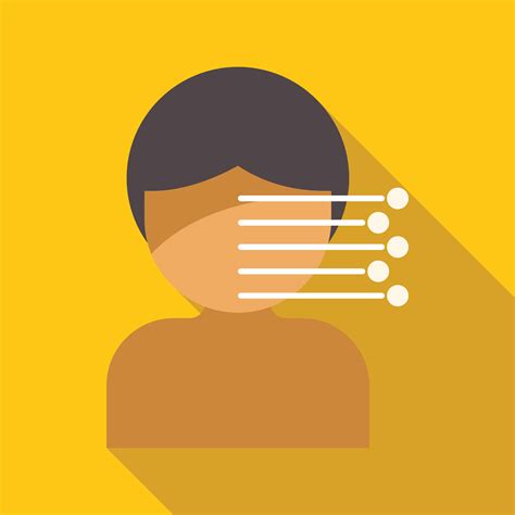 Facial Recognition System Scanning Man Face Biometric Security Icon 49554821 Vector Art At Vecteezy