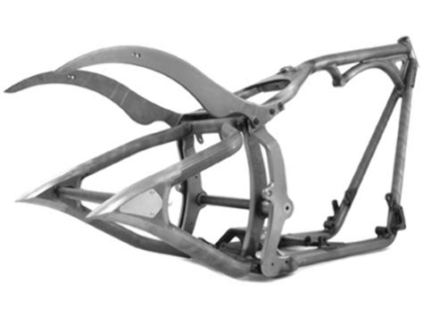 Kraft Tech Frame Sale Rsd Curved Dagger Softail Frame 40 Deg Rake For