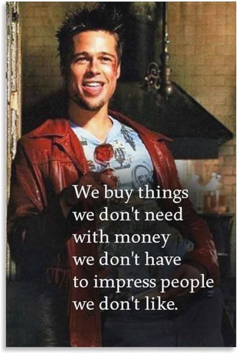 Fight Club Advertising Quote Single Serving Friends Aaron Hoffmann
