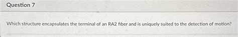 Solved Question 7which Structure Encapsulates The Terminal