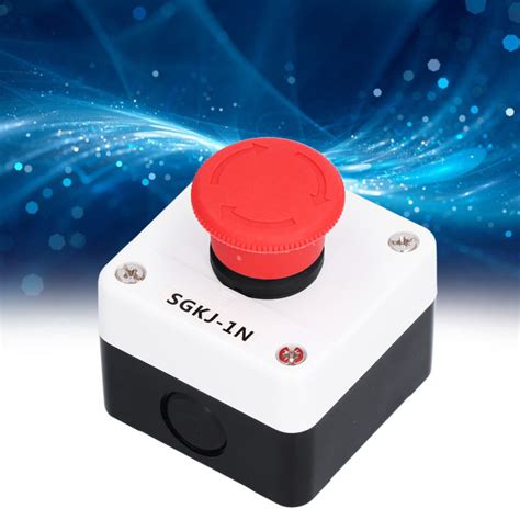 Emergency Stop Push Button Switch Push Button Station Widely Used For Automatic Control Circuits