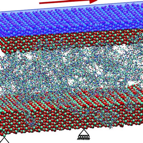 Schematic Representation Of Shearing Of The Organic Matrix Bottom Download Scientific Diagram