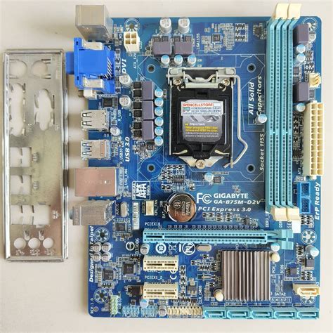 Jual Motherboard Gigabyte Ga B75m D2v Lga 1155 Ddr3 Gen2 And Gen3 Shopee Indonesia