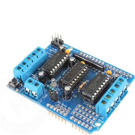 arduino l293d motor shield
