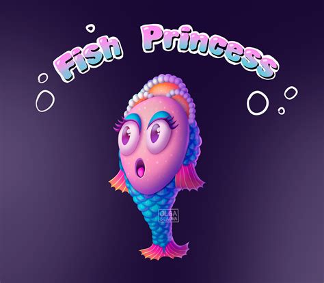 Fish Princess On Behance